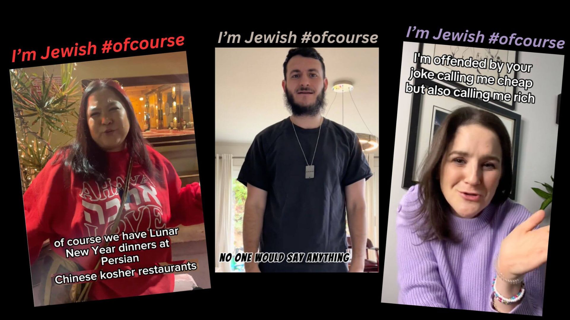 Videos declaring ‘I’m Jewish, Of Course!’ are trending. Here's why ...